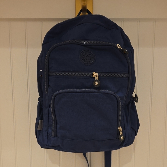 Bags | 18 Navy Blue Backpack | Poshmark